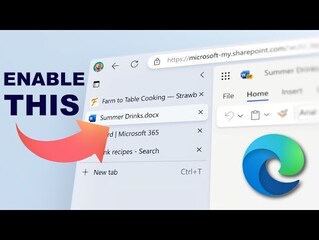 How to Enable Microsoft Edge NEW UI and Features! | Phoenix Visual Design