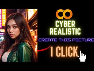 CyberRealistic FREE | Stable Diffusion 1 CLICK Google Colab Without GPU