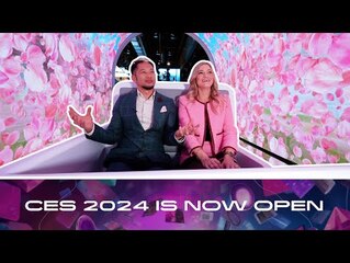 A First Look at CES 2024 with @iJustine and @briantong!
