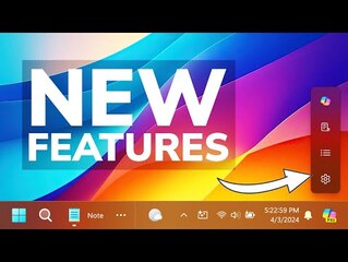 Enable New Features in Windows 11 - New Taskbar Layout, New Copilot ...