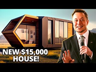 FINALLY HAPPENING! Elon Musk $15,000 Tesla Tiny House Hitting The ...