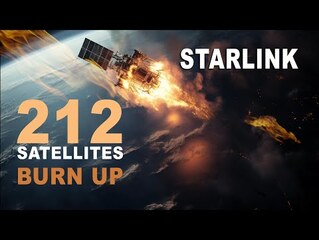 SpaceX Starlink Suffers Loss Of 212 Satellites
