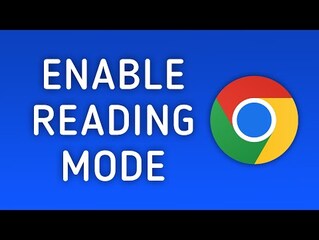 How to Enable Reading Mode in Chrome - View Video - Tech Social Net